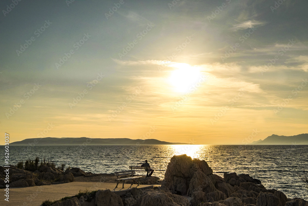 Park suma sveti Petar in Makarska Rivera in Croatia Stock Photo | Adobe ...