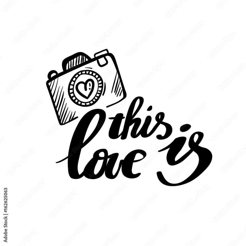 Lettering vector text with motivational quote. Sweet cute inspiration ...