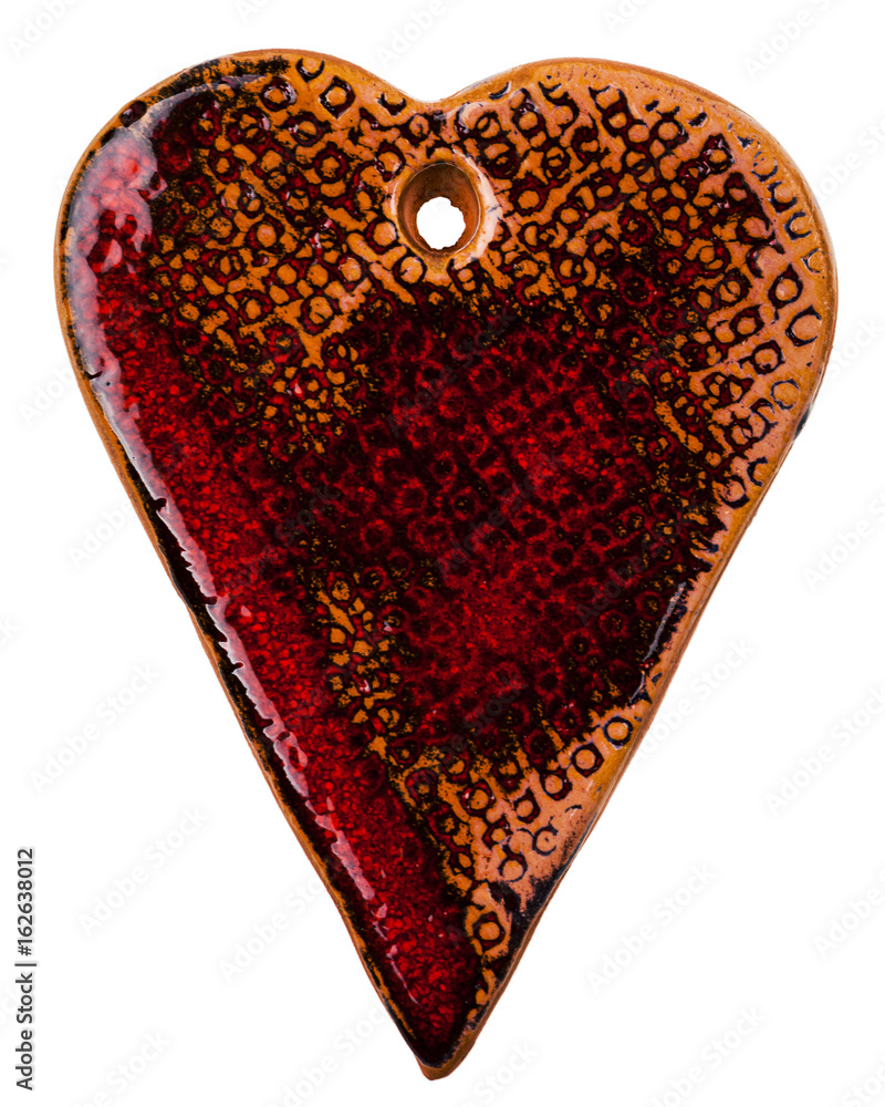 Ceramic heart Stock Photo | Adobe Stock