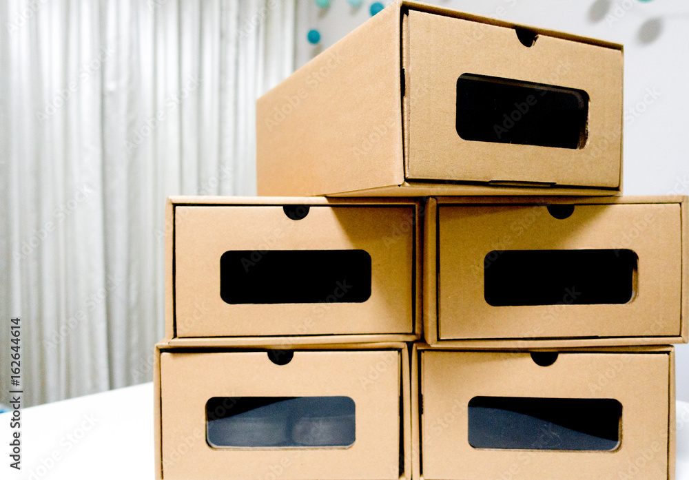 Carton Boxes Stock Photo | Adobe Stock