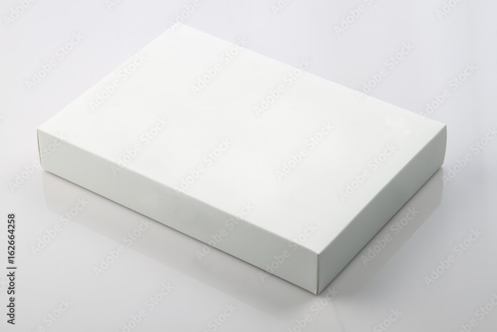 White Blank Product Packaging Box For Mock ups Stock Photo | Adobe Stock