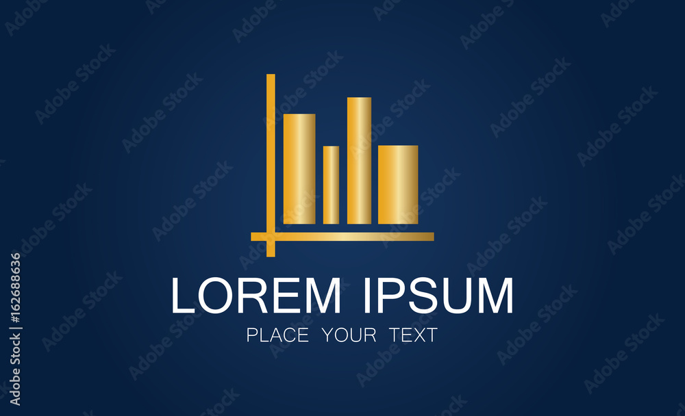 gold trade logo Stock Vector | Adobe Stock