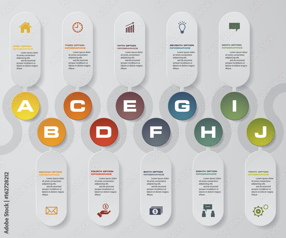 10 steps presentation template. 10 steps timeline presentation template ...
