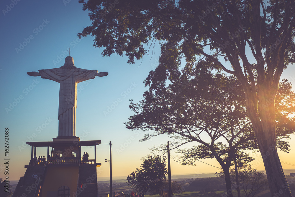 Jesus Christ Statue Stock Photo | Adobe Stock