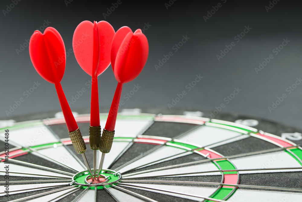 Meet target or consistency concept Stock Photo | Adobe Stock