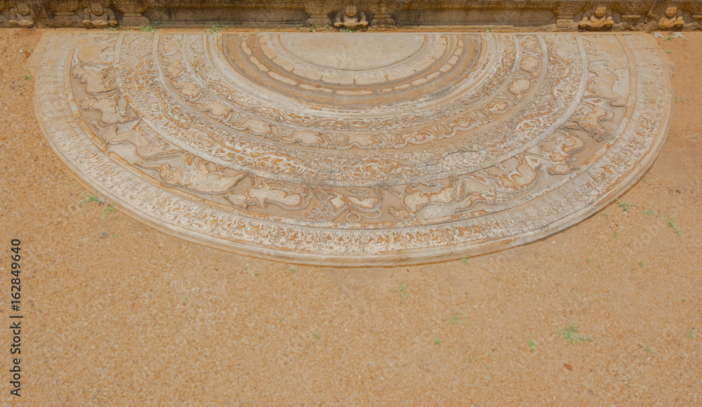 The Ruins Of Anuradhapura, Sri Lanka. Anuradhapura Is The First Most ...