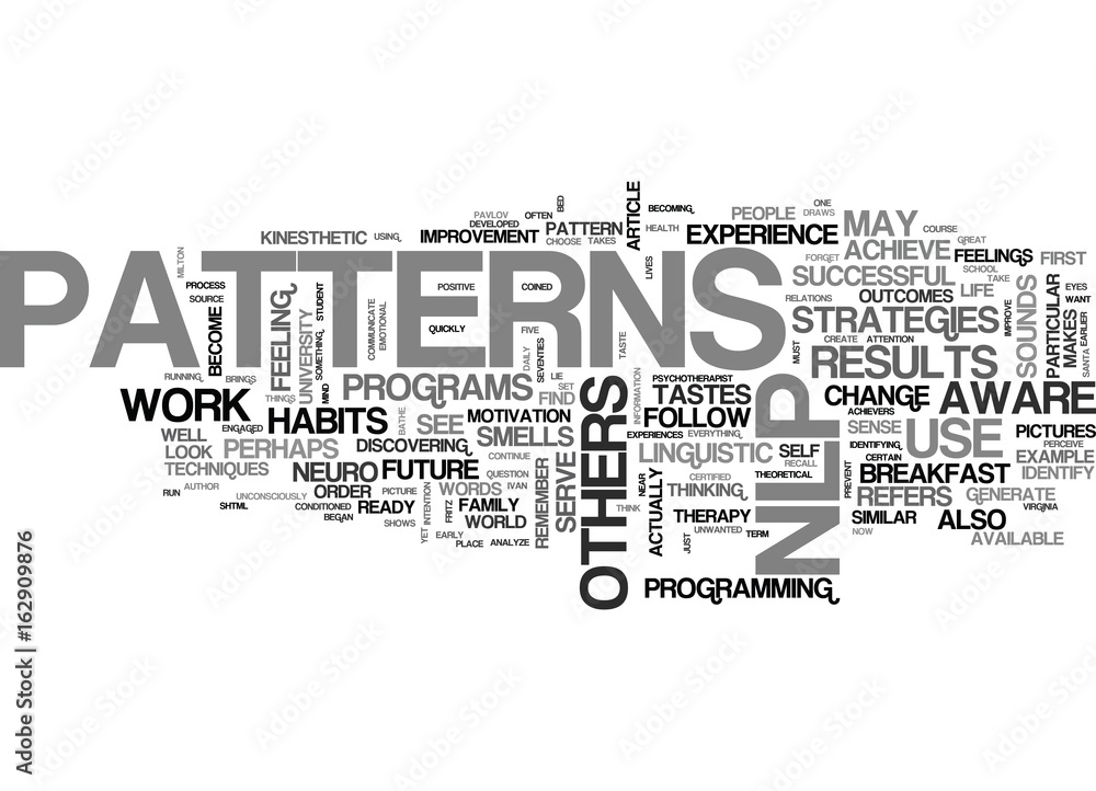 WHAT IS NLP TEXT WORD CLOUD CONCEPT Stock Vector | Adobe Stock