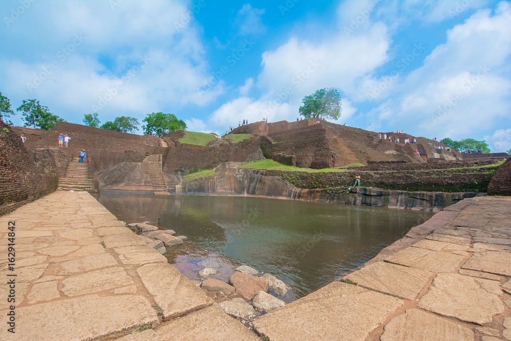 Sigiriya Rock Fortress 5 Century Ruined Castle That Is Unesco Listed As ...