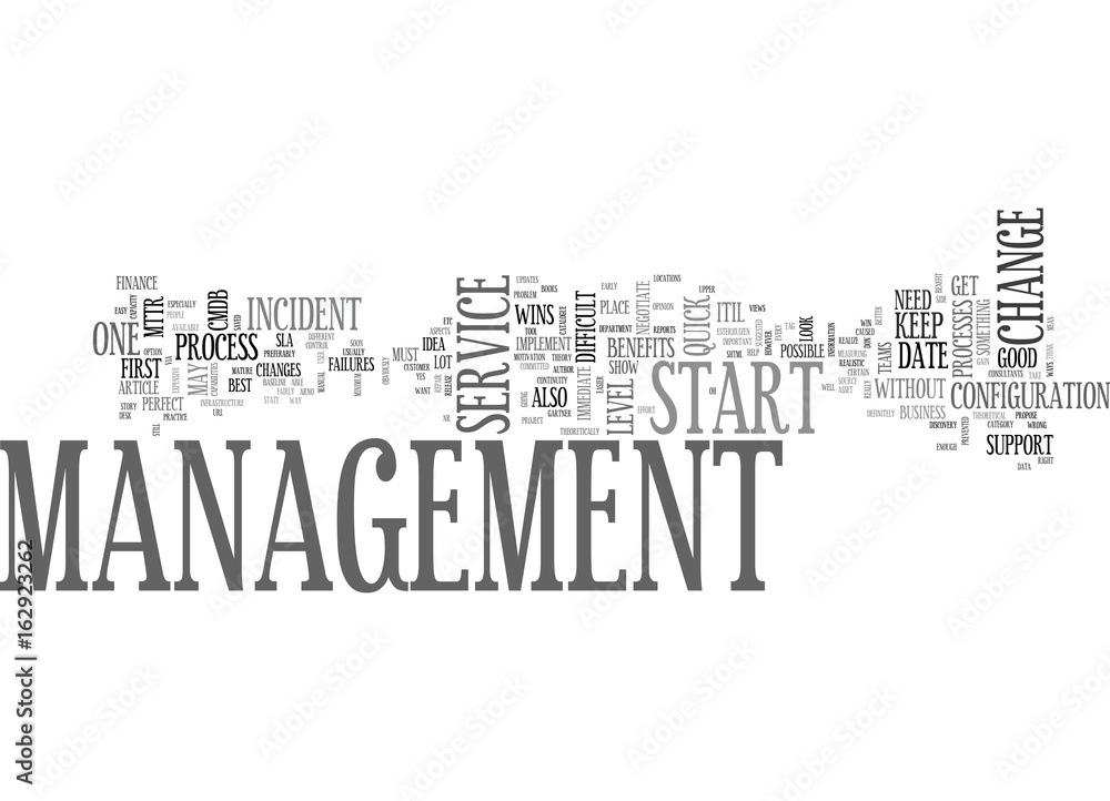 WHICH ITIL PROCESS SHOULD I IMPLEMENT FIRST TEXT WORD CLOUD CONCEPT ...