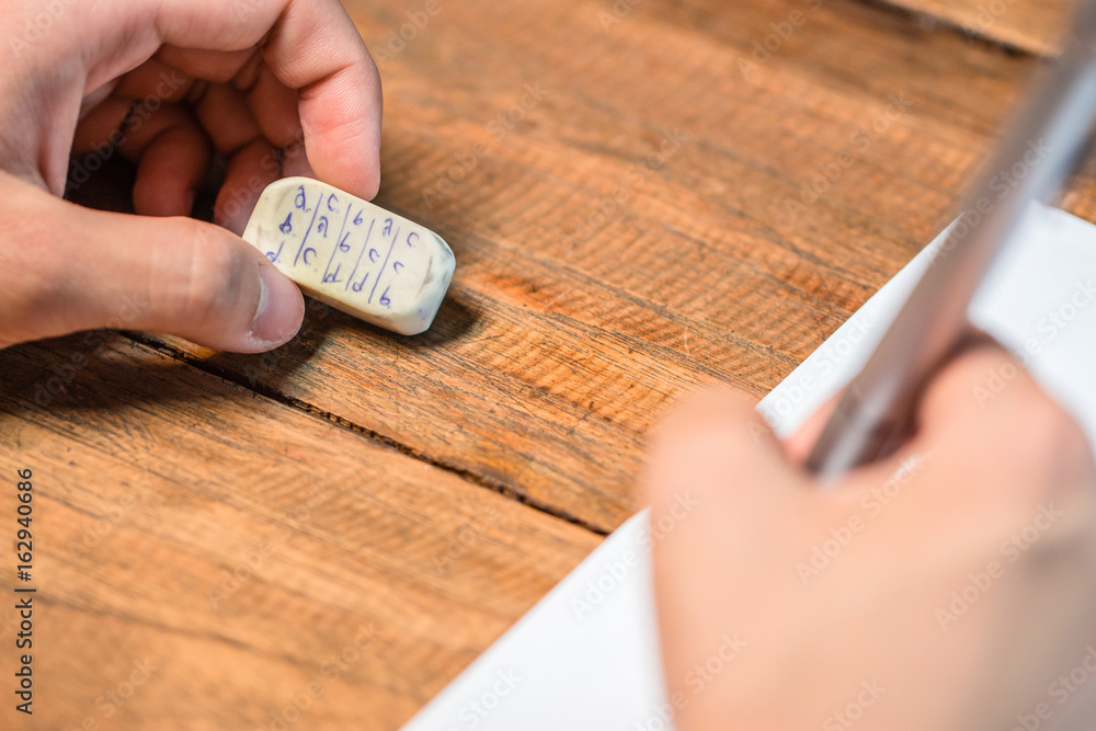 People Cheating On A Test