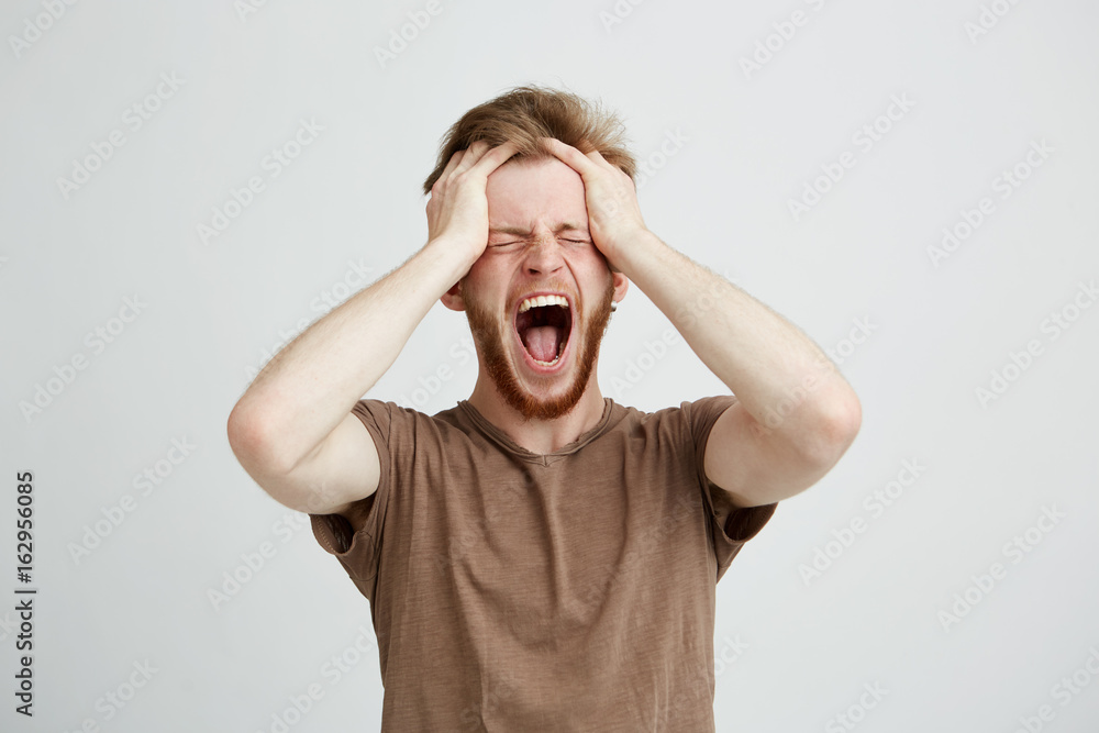 Angry Man Shouting