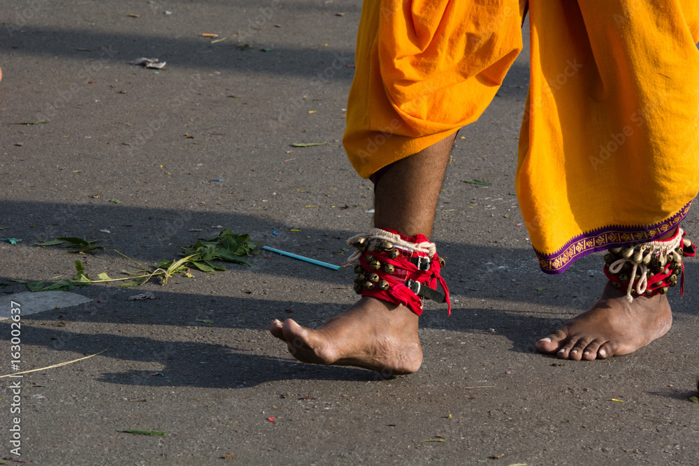 Hindu devotees during Thaipusam festival in Batu Caves temple ...