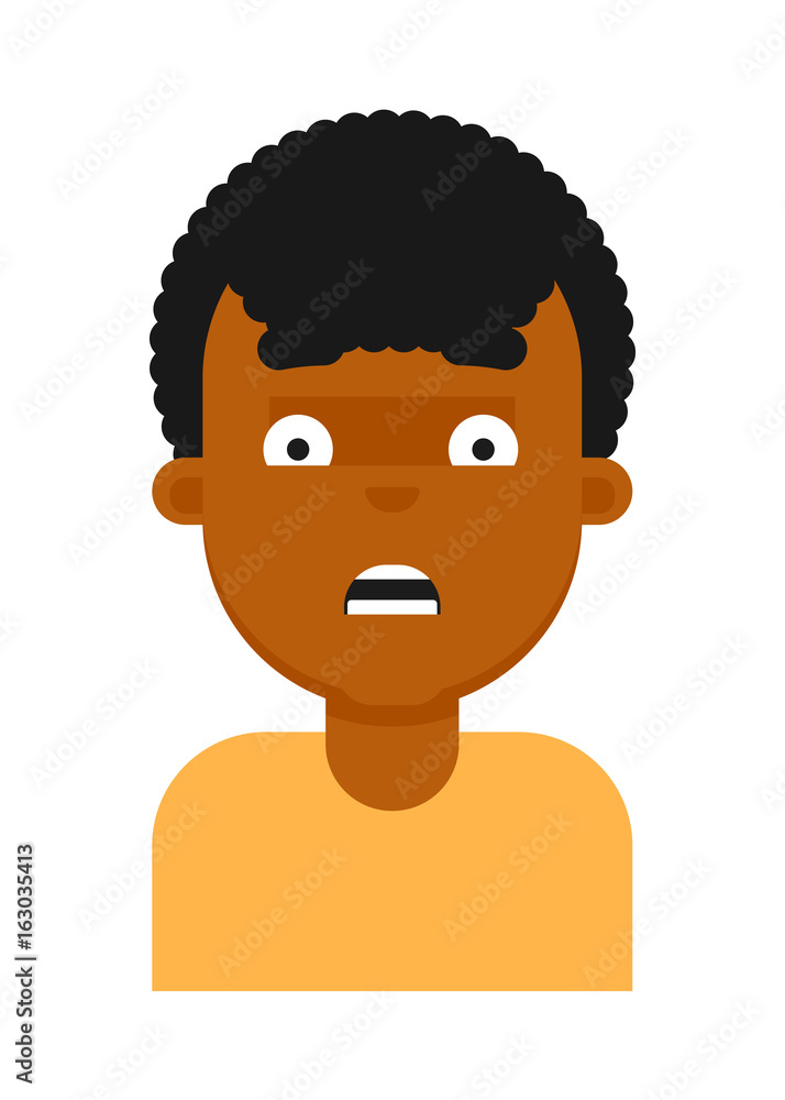 Afraid Facial Expression