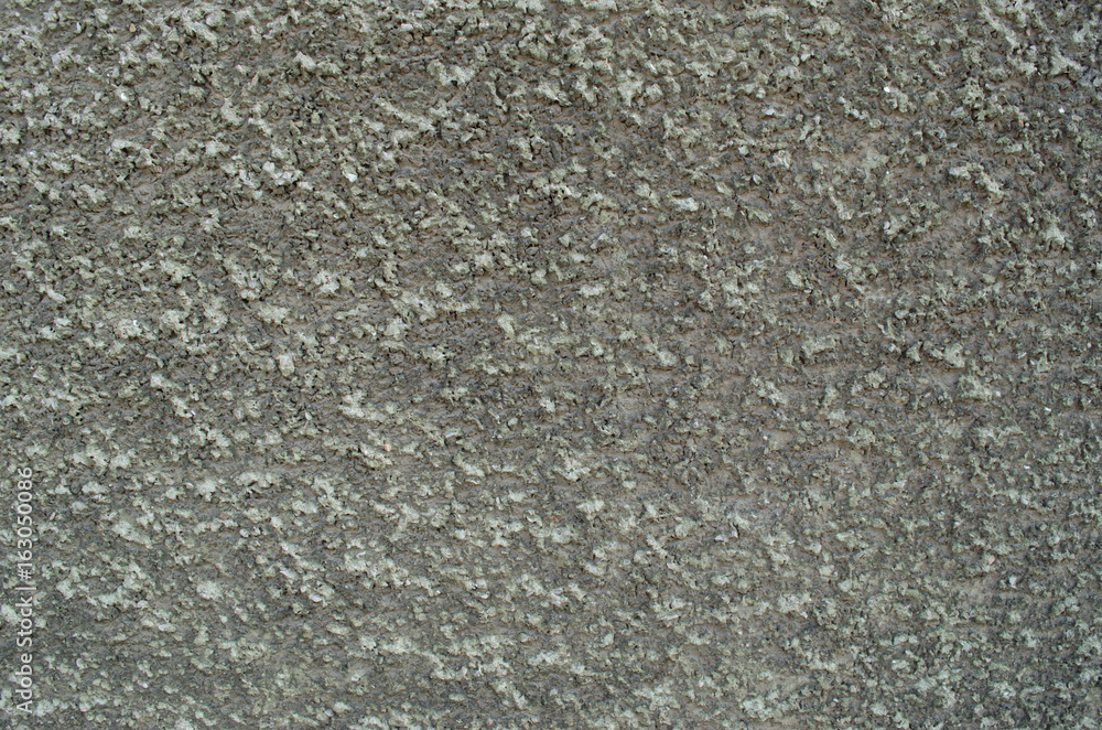 Stippled effect on plaster applied to a wall in dirty grey Stock Photo ...