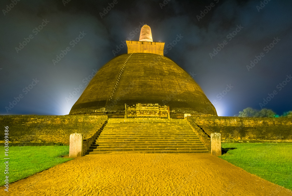 HDR Photography Of The Ruins Of Anuradhapura, Sri Lanka. Anuradhapura ...