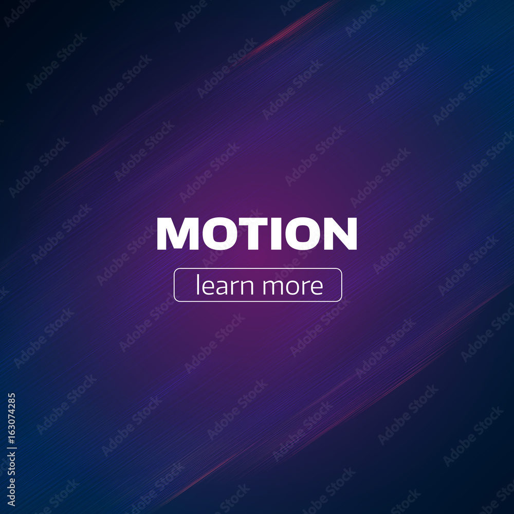 Motion lines background. Minimal wave flow backdrop. Speed stream Stock ...