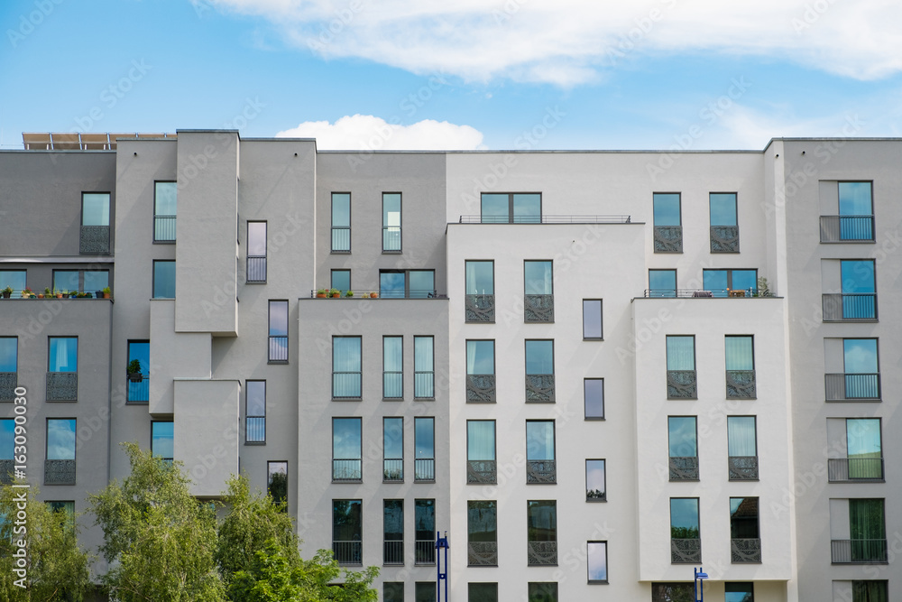 Modern apartment building facade , new apartment buildings exterior ...