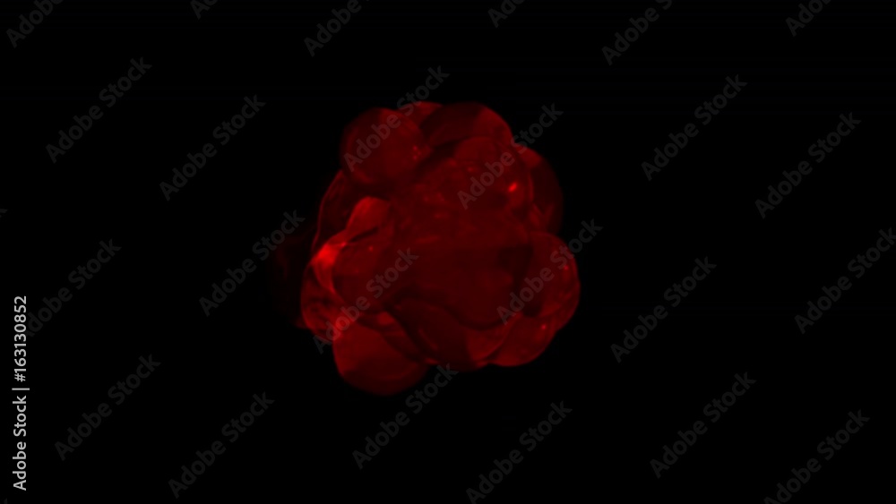 4k Blood liquid,water drop droplet,glass crystal debris,peristalsis,ice ...