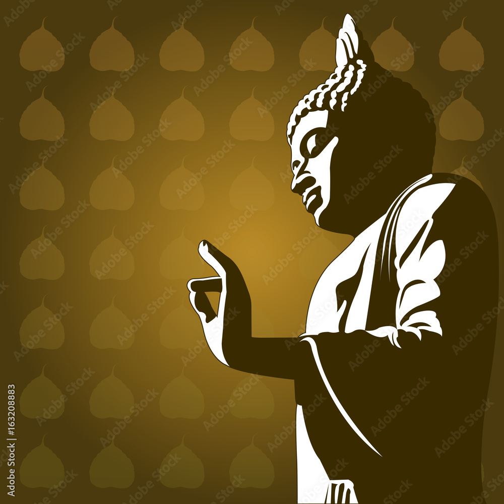 buddhist background Stock Vector | Adobe Stock