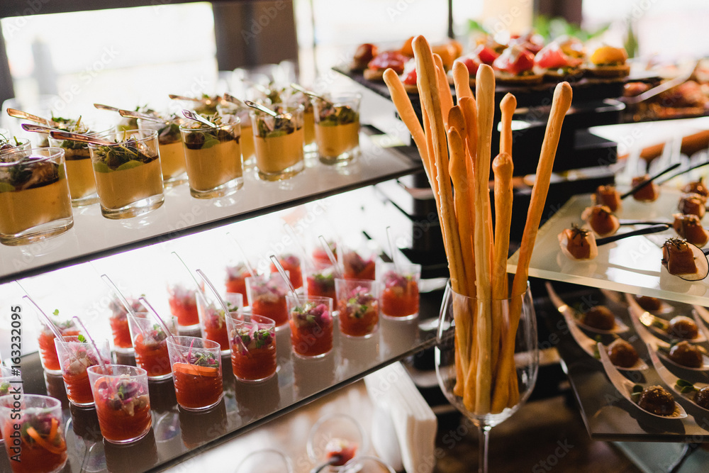 Buffet Food Presentation