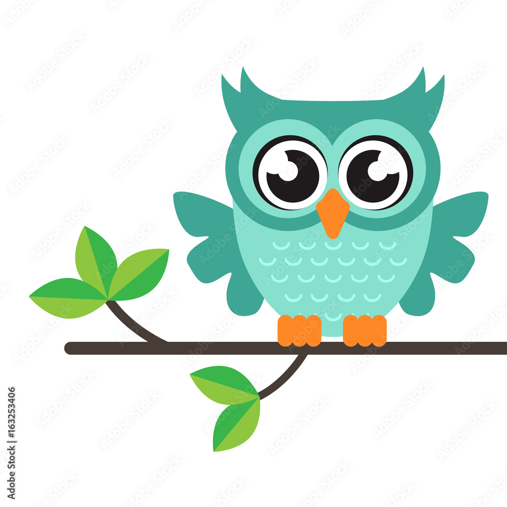 Owl Tree Branch Clip Art