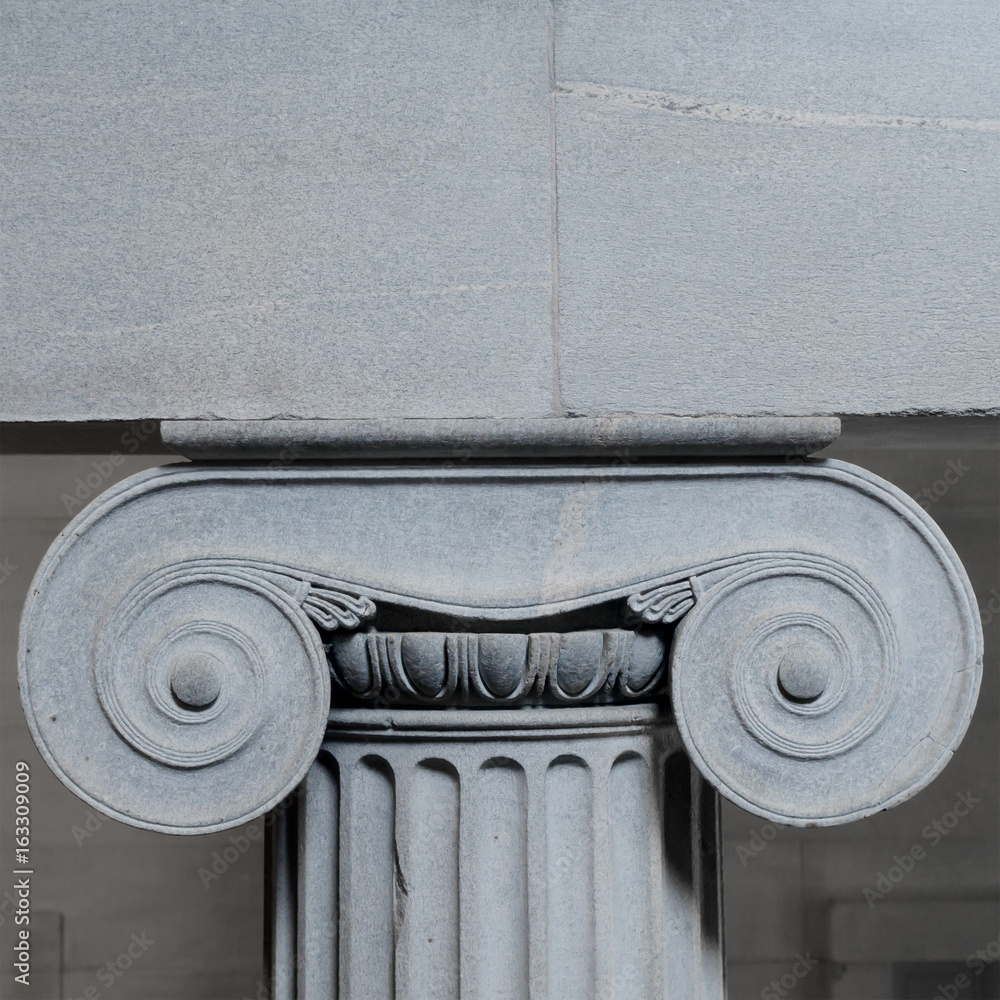 Detail of classic pillar Stock Photo | Adobe Stock