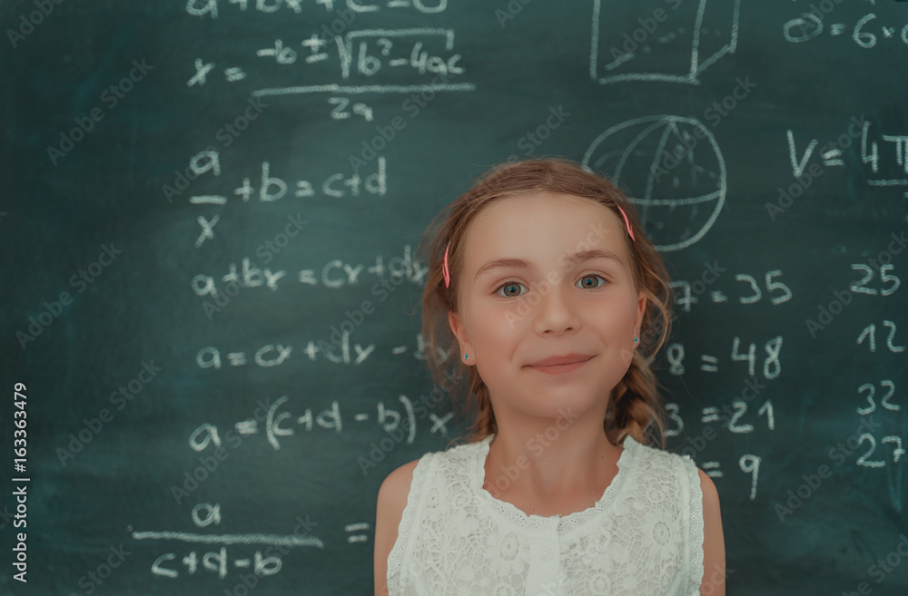 mathe kind Stock-Foto | Adobe Stock