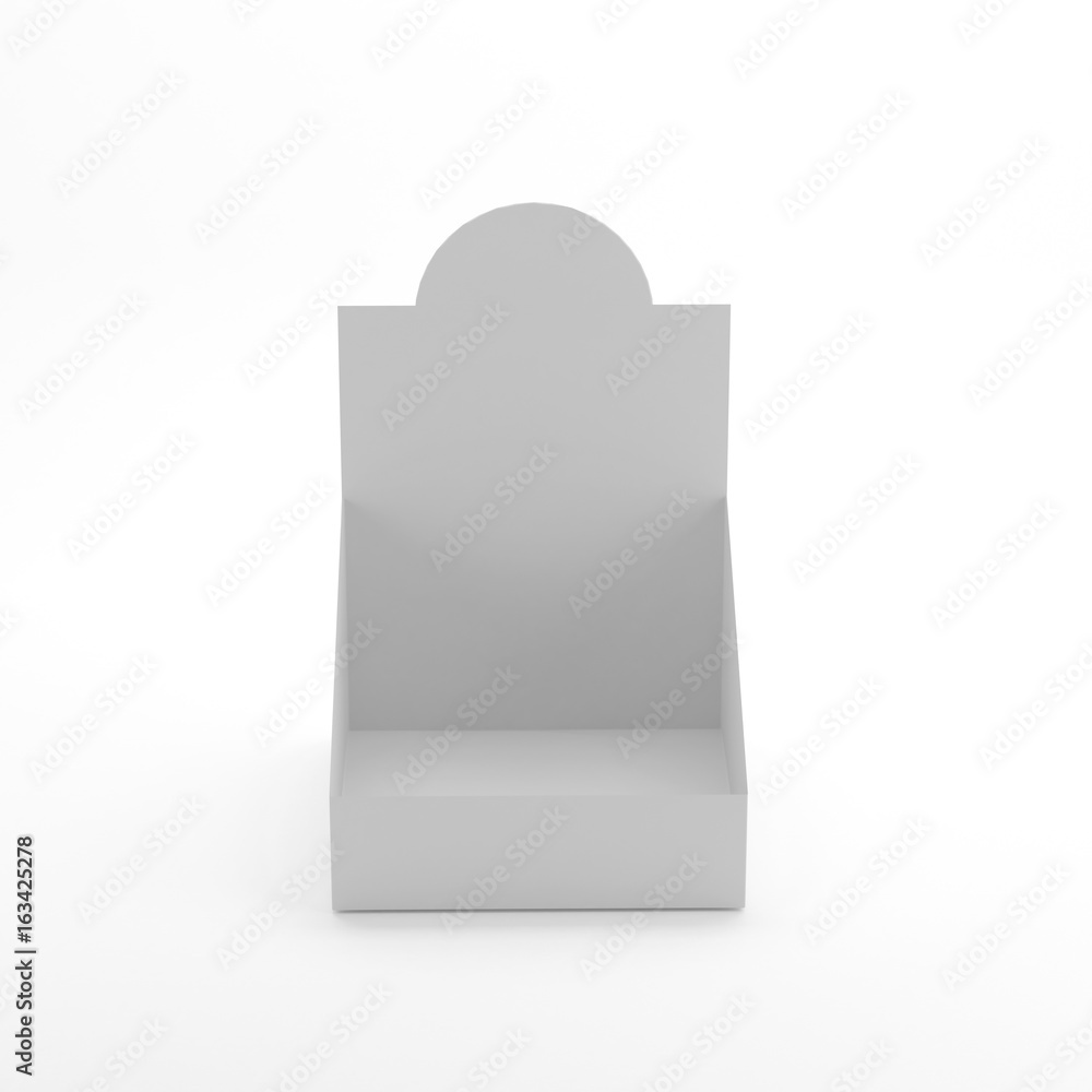 POS POI Cardboard Blank Empty Display Show Box Holder For Advertising ...