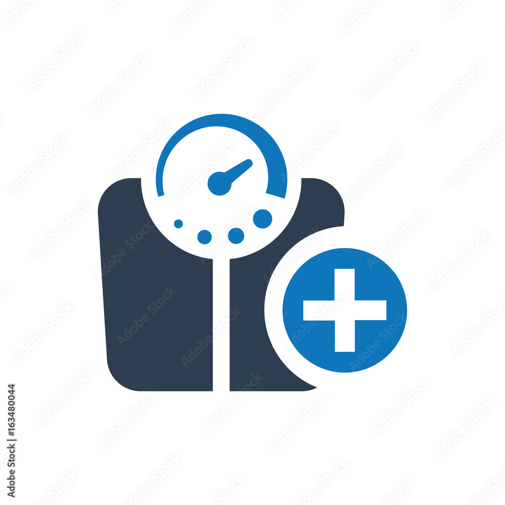 Overweight Icon Stock Vector | Adobe Stock