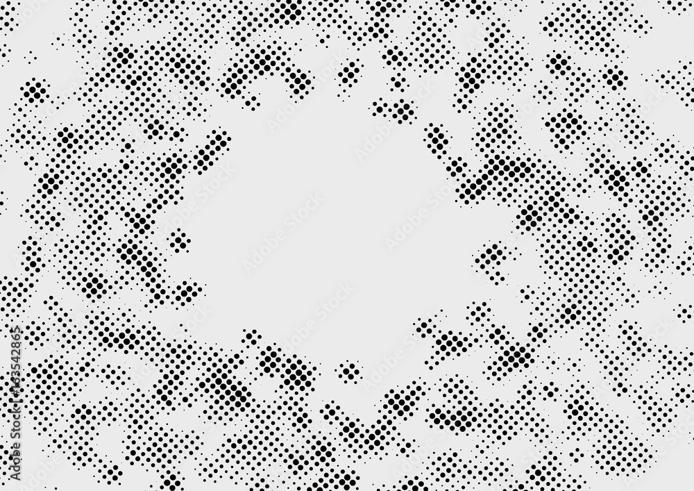 Comic Book Polka Dot Background