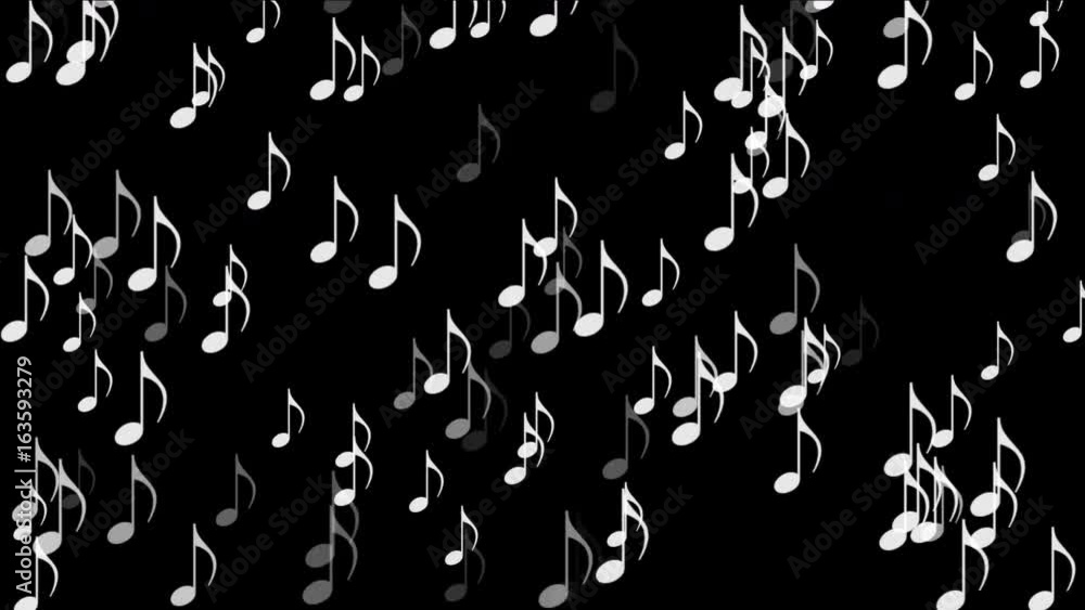 4k Music Notes background,symbols melody composition melody sound ...