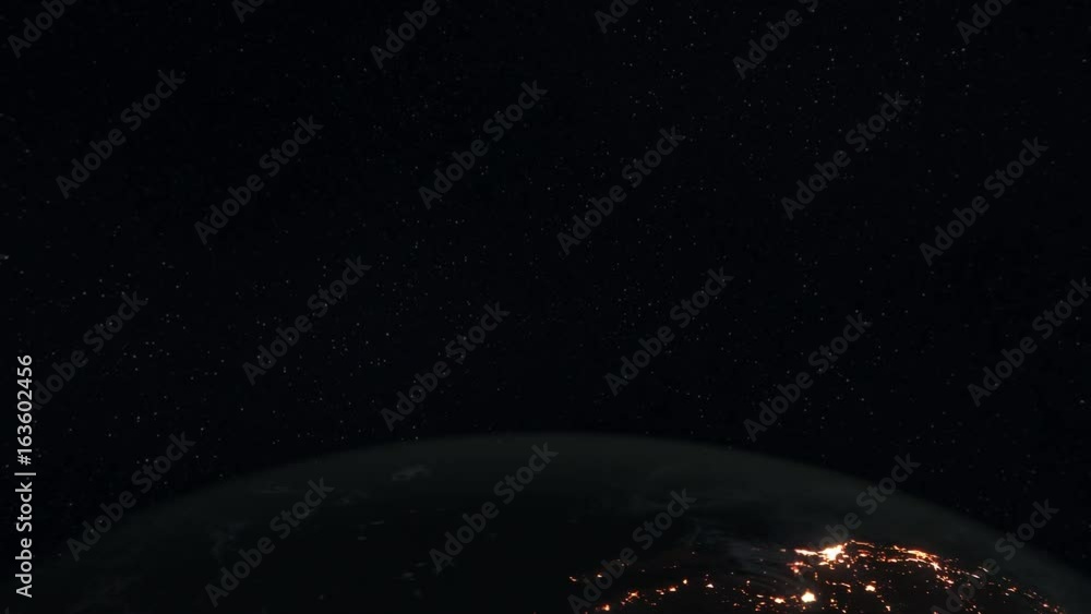 Loopable: Planet Earth / Earth from Space / Earth Globe. Simulated ...