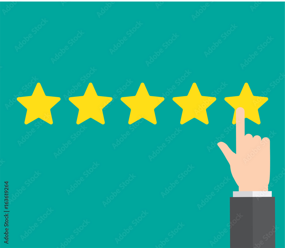 Rate Rating Star Feedback Vector Illustration Stock Vector Adobe rate-rating-star-feedback-vector-illustration-stock-vector-adobe