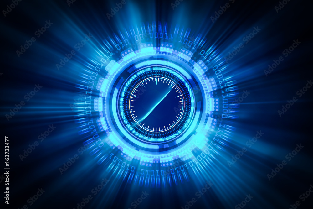 Abstract technology background. Computer generated abstract background ...