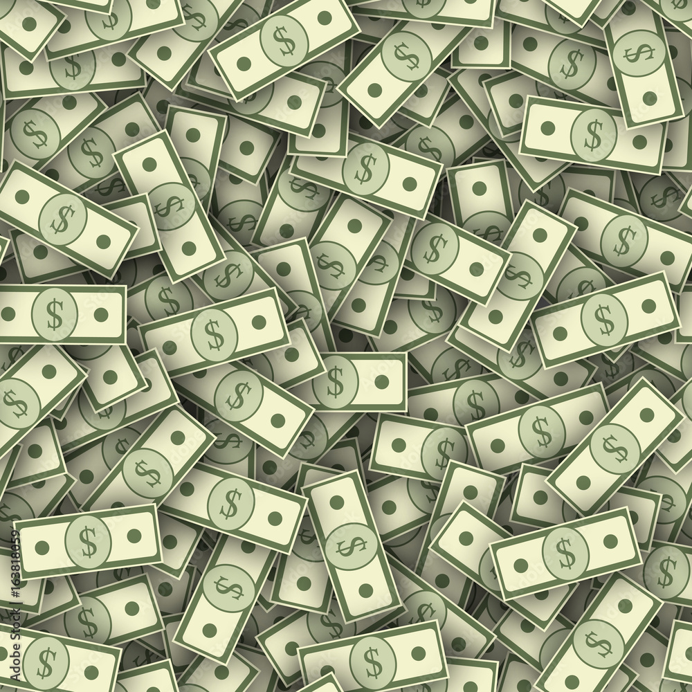 Seamless Money Pattern