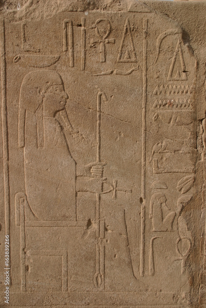 fresque egyptienne Stock Photo | Adobe Stock