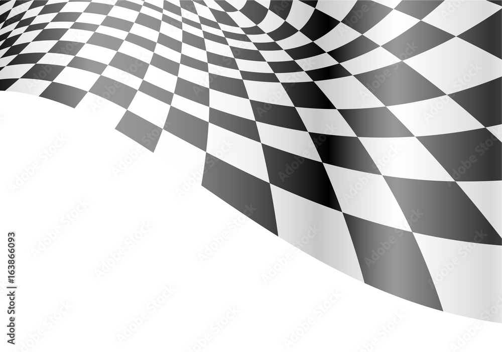 Triangular Checkered Banner