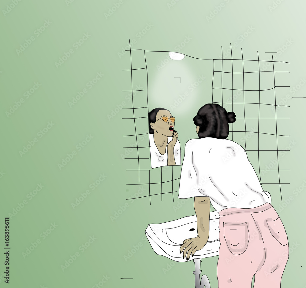 someone else Stock Illustration | Adobe Stock