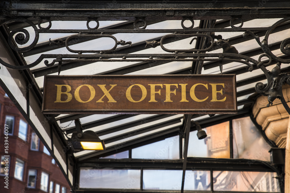 Box Office Sign Stock Photo | Adobe Stock