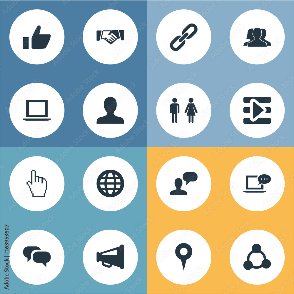 Plain Social Media Icons