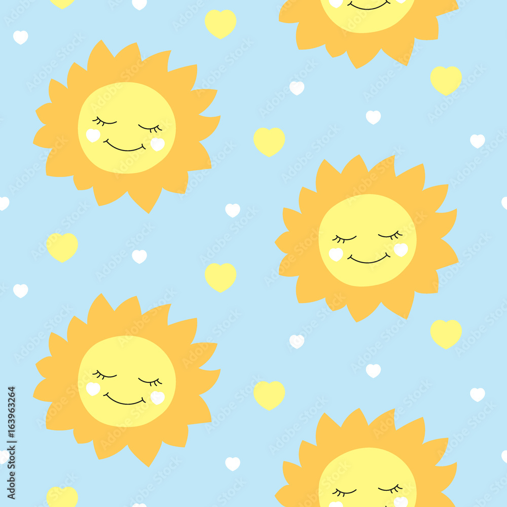 Cute Baby Background Design