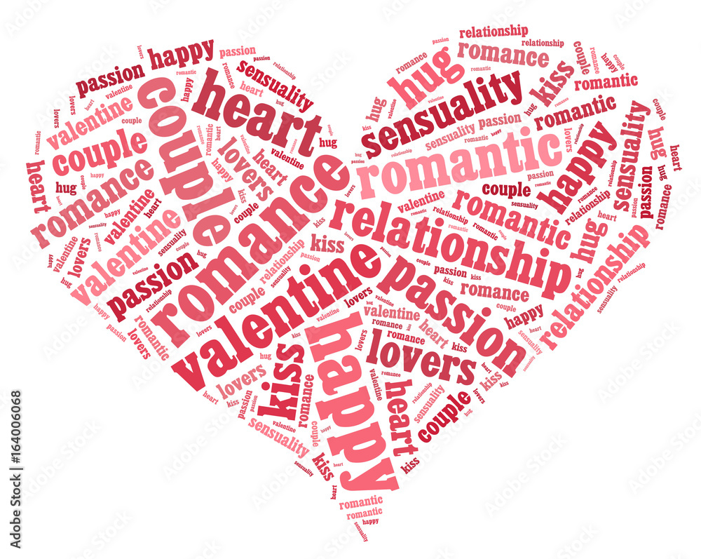 love text and symbol Stock Photo | Adobe Stock