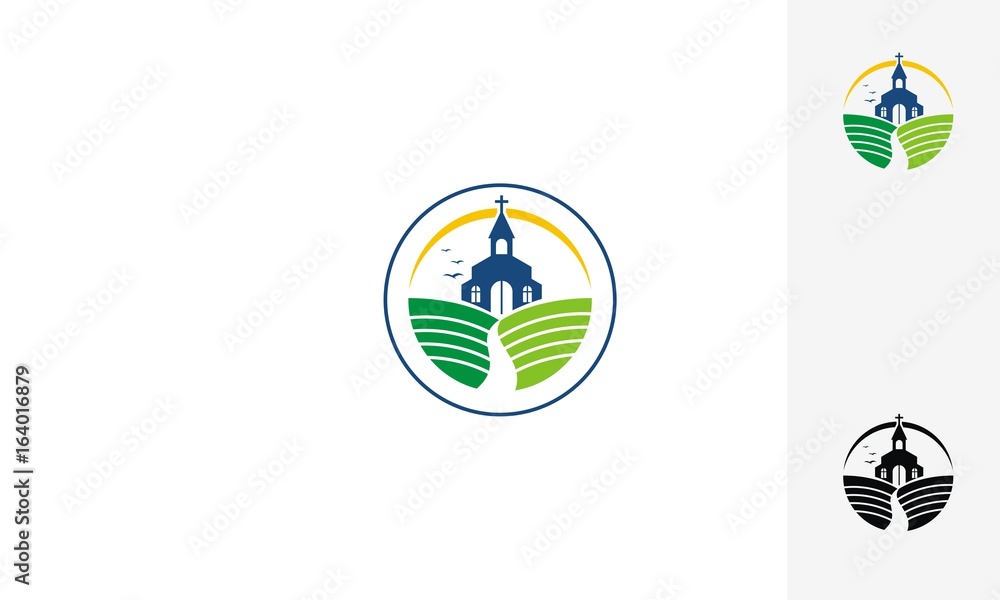 Church, Christian, Protestant, Catholic, people, emblem symbol icon ...