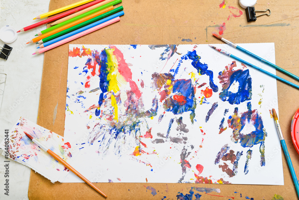 How To Paint Poster Board