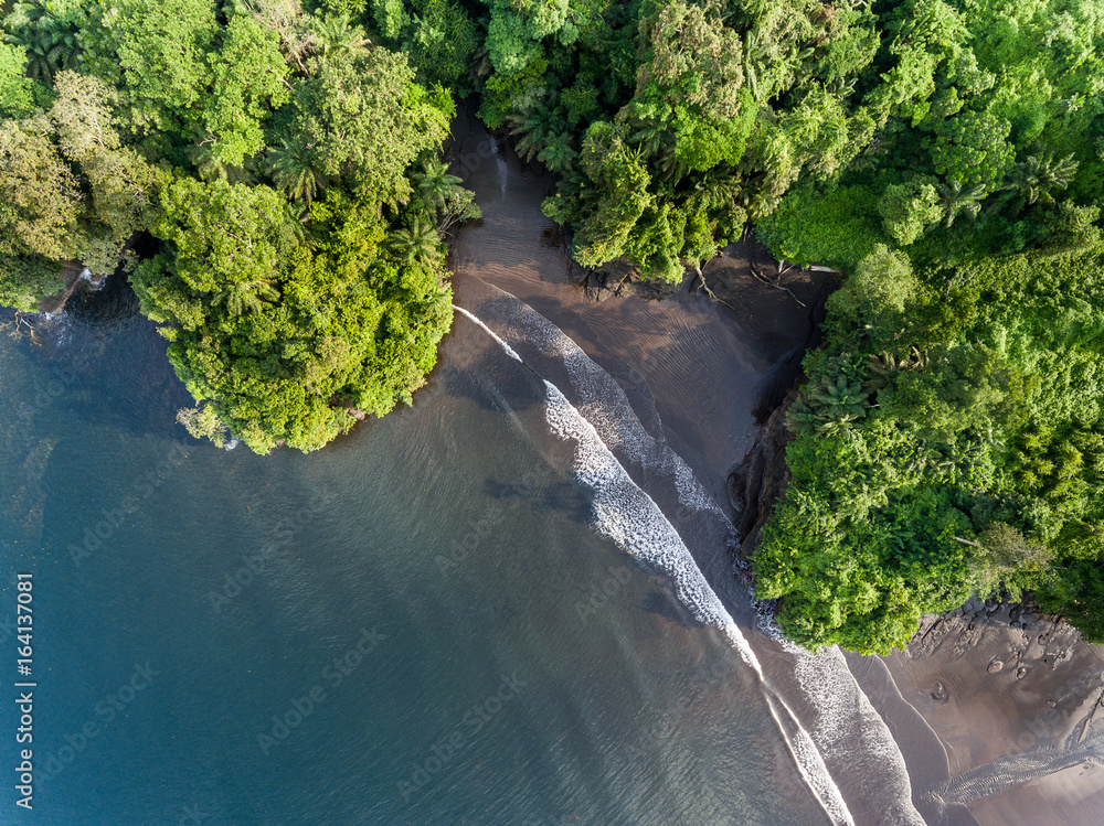 Aerial Photography of Beaches in Equatorial Guinea Stock Photo | Adobe ...