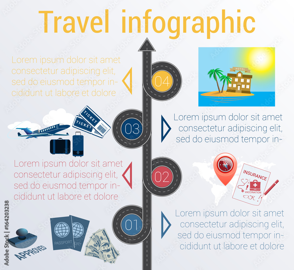 Infographic Travel Template