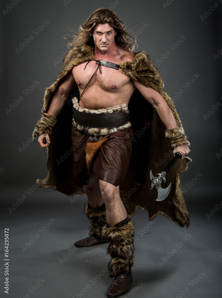 Viking Man Stock Photo | Adobe Stock