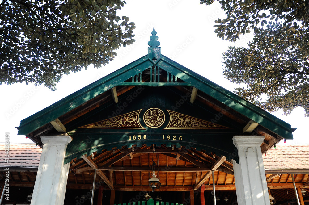 Old Masjid Besar Mataram Kotagede, Jogjakarta Indonesia. According to ...