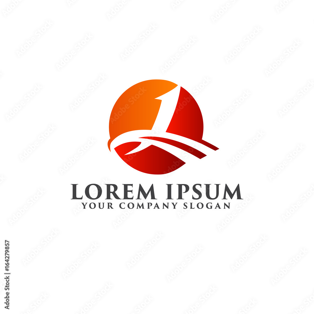 letter l logo design concept template เวกเตอร์สต็อก | Adobe Stock