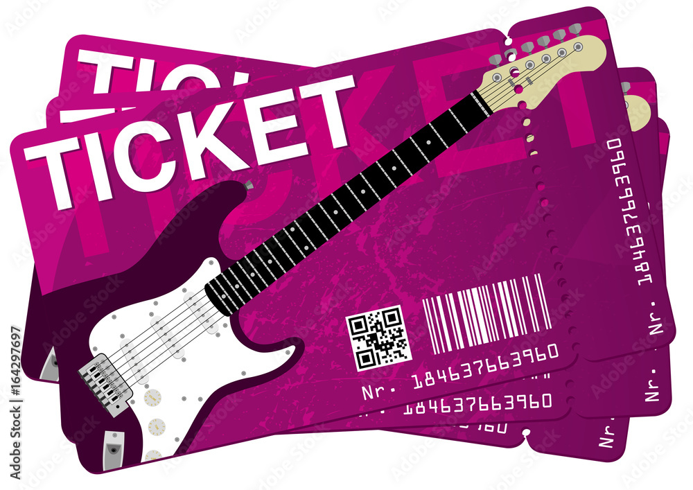 Tickets ilustración de Stock | Adobe Stock